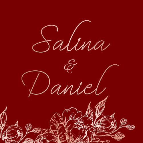 Sample 100 - Digital Wedding Cards - JDinvite