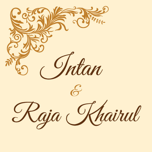 Intan & Raja Khairul - Walimatul Urus - JDinvite