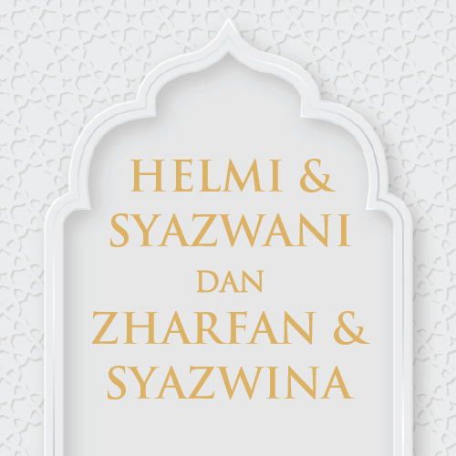 Helmi & Syazwani dan Zharfan & Syazwina - JDinvite