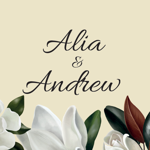 Alia & Andrew - Walimatul Urus - JDinvite