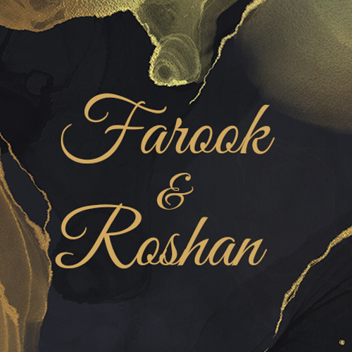 Farook & Roshan - Wedding Invitation