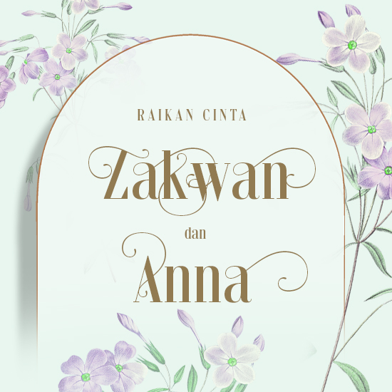 Zakwan & Anna - Walimatul Urus