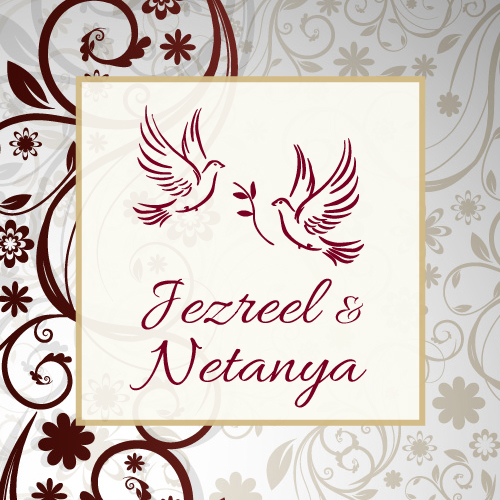 Jezreel & Netanya - Wedding Invitation